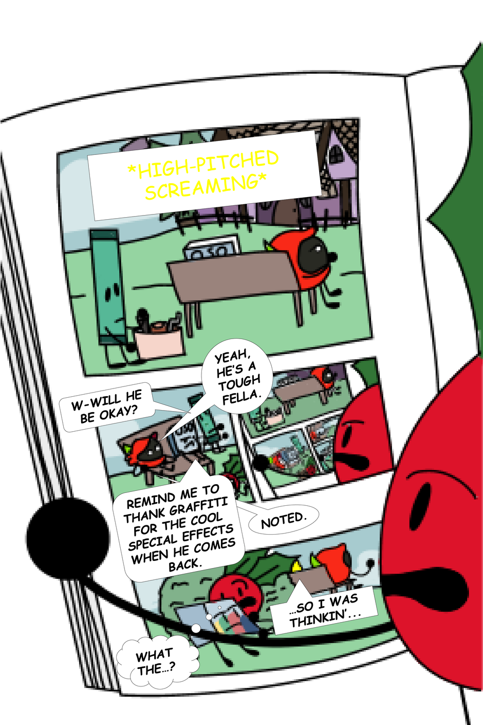 Read OSO Comics :: Vol. 1 Issue 4: The Unscareables | Tapas Community