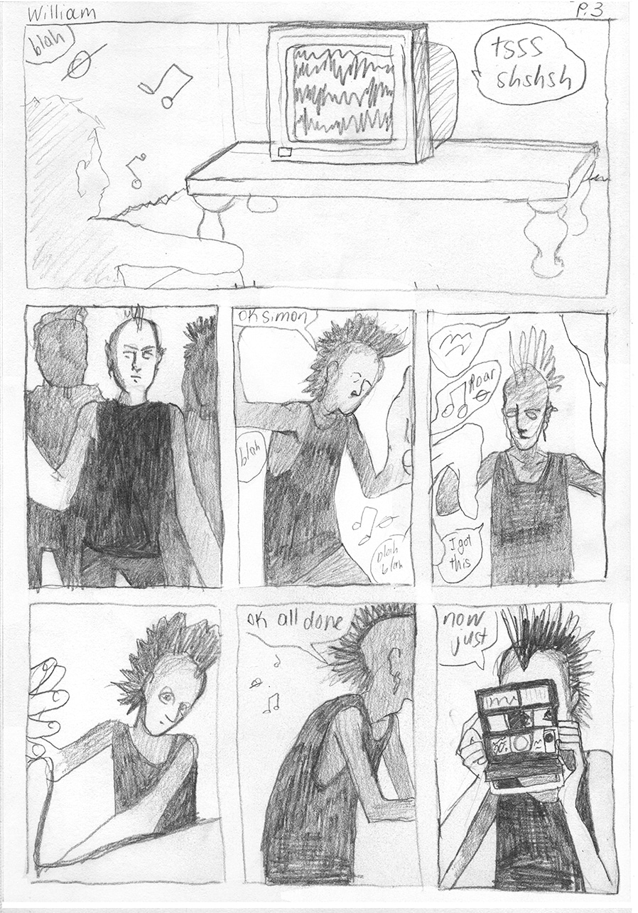 Read Sketchy Comics- Hard Knocks :: William | Tapas Comics