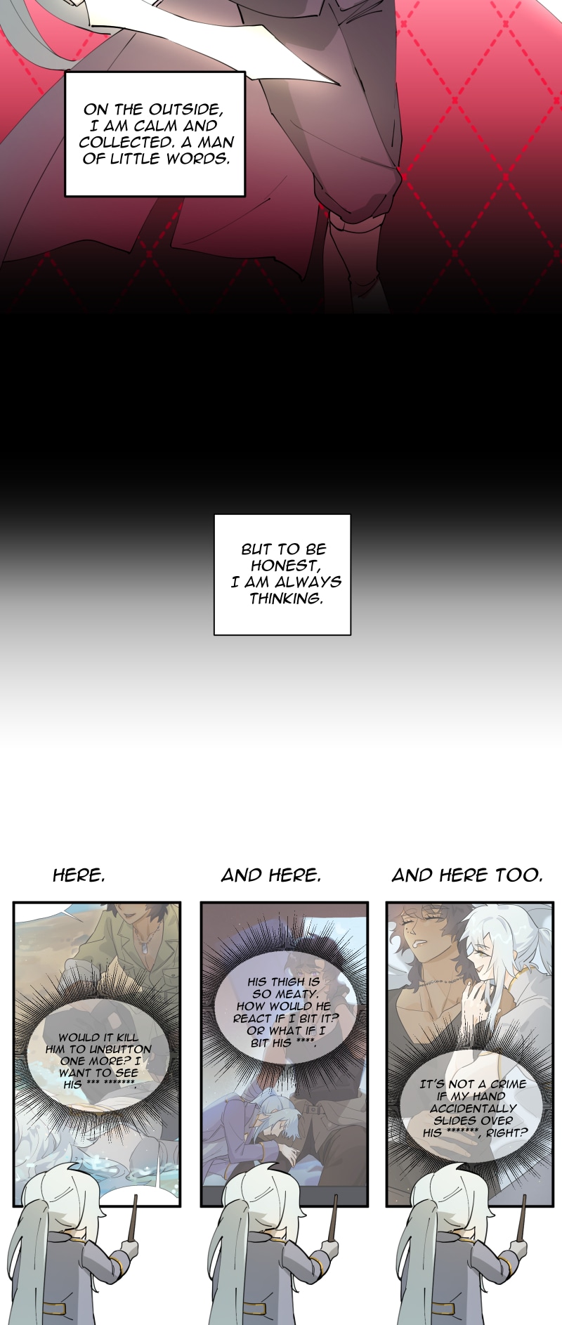 Read The White Saint and His Dumb Dog :: Super Special Spicy Announcement | Tapas Comics