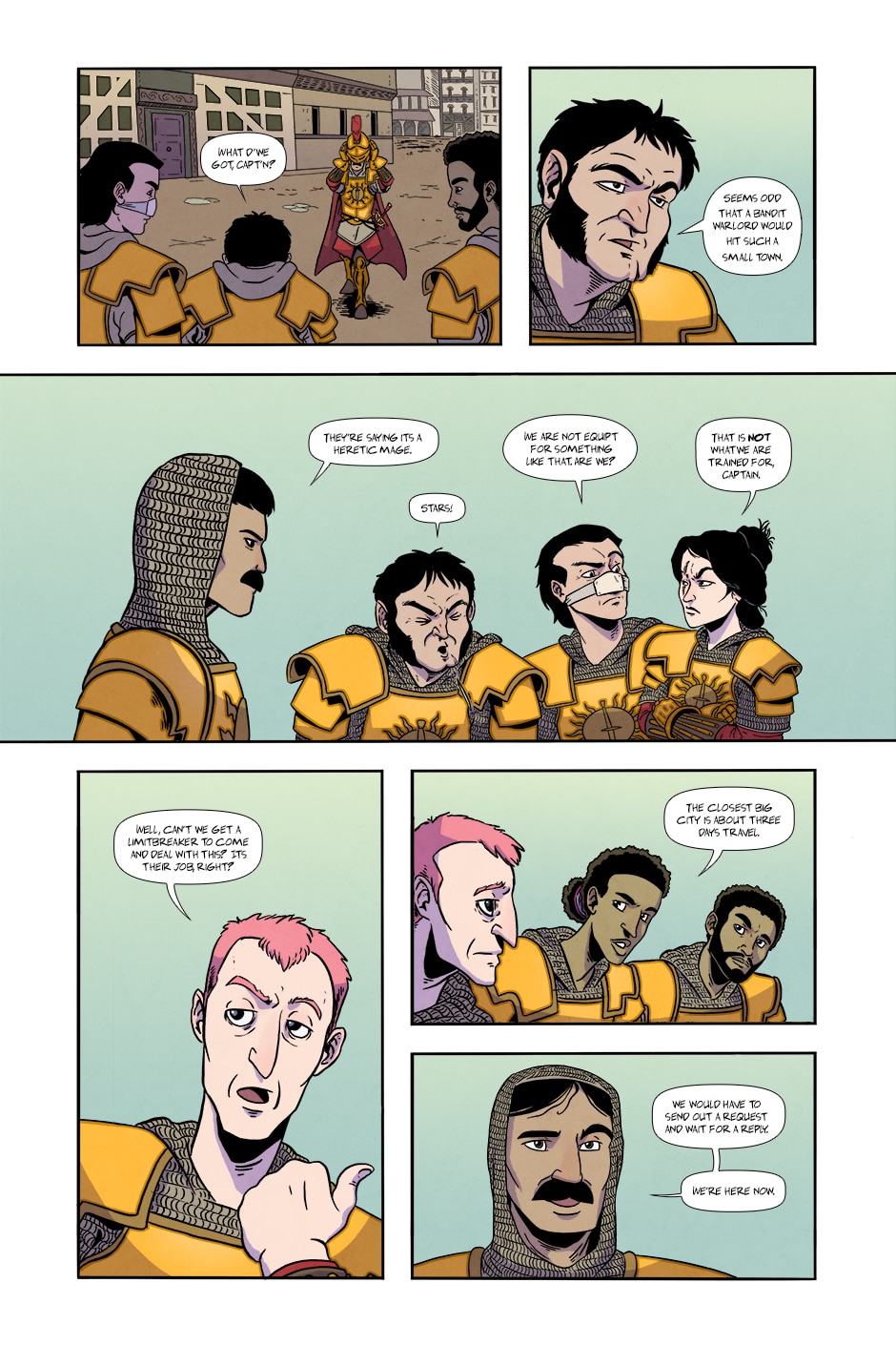 Read Tales from Tyr :: A Touch of Magic 07 | Tapas Comics