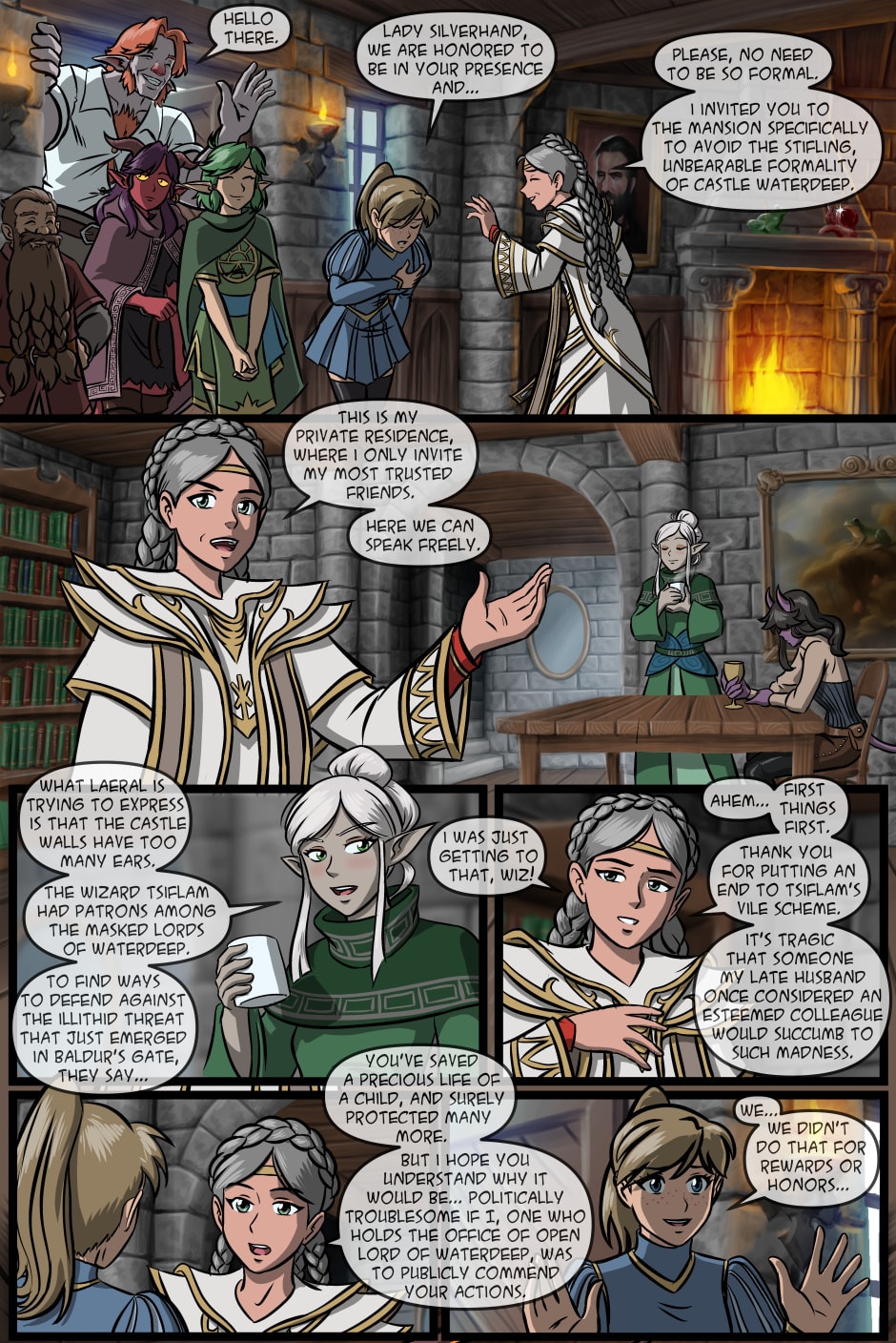 Read Dungeons & Doodles: Tales from the Tables :: Friends in high ...