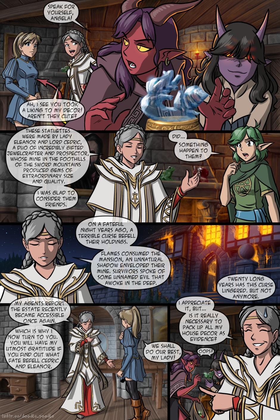 Read Dungeons & Doodles: Tales from the Tables :: Friends in high ...