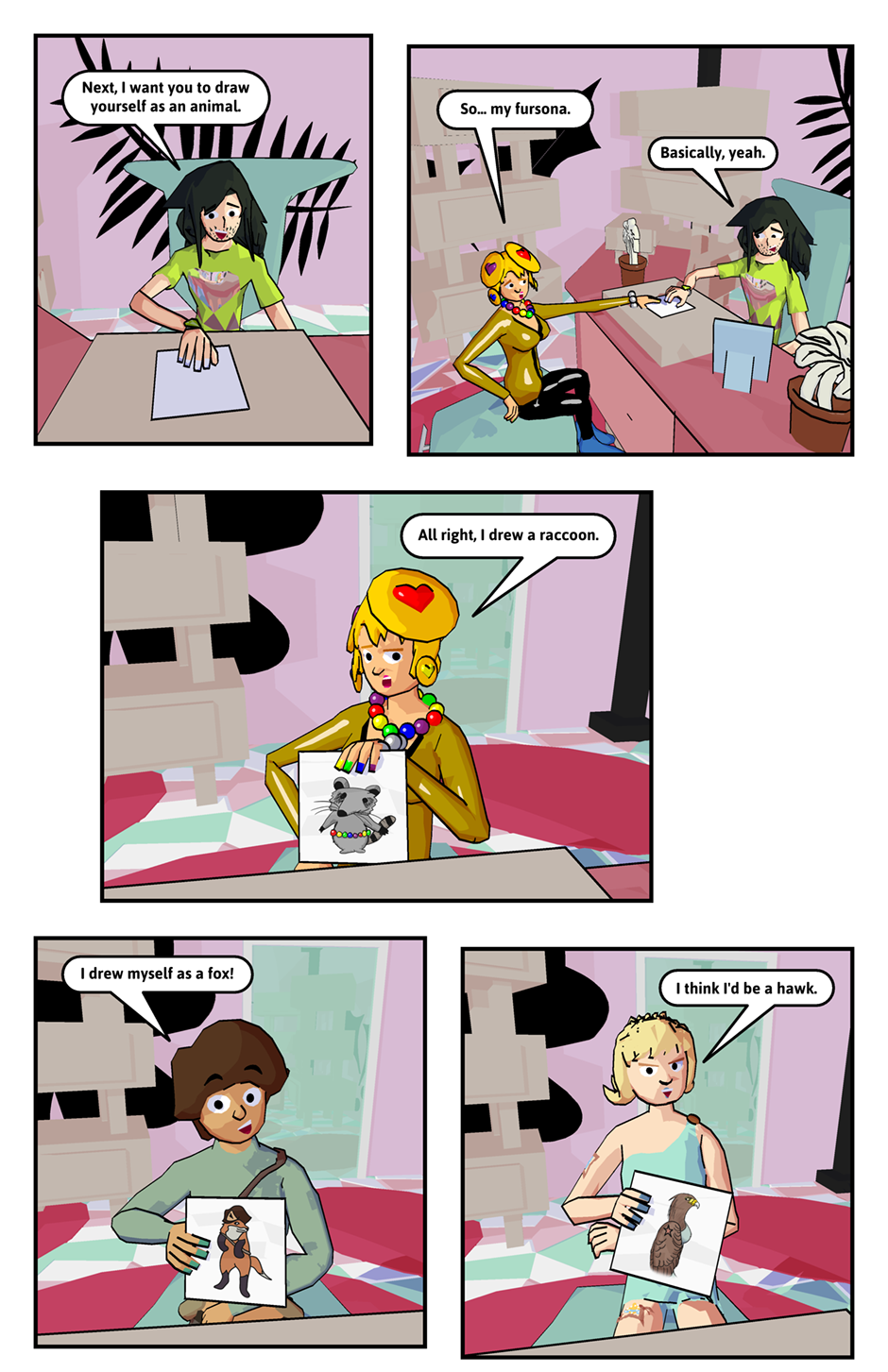 Read Super Galaxy Knights Deluxe R :: Fursona 5 Royal | Tapas Community