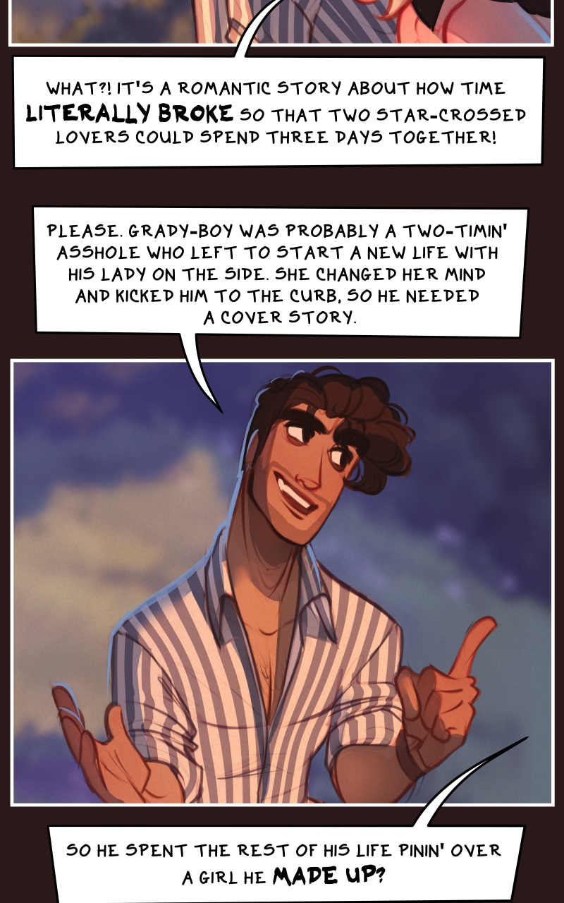 Read Stealing Stardust :: The Blue Lady | Tapas Community