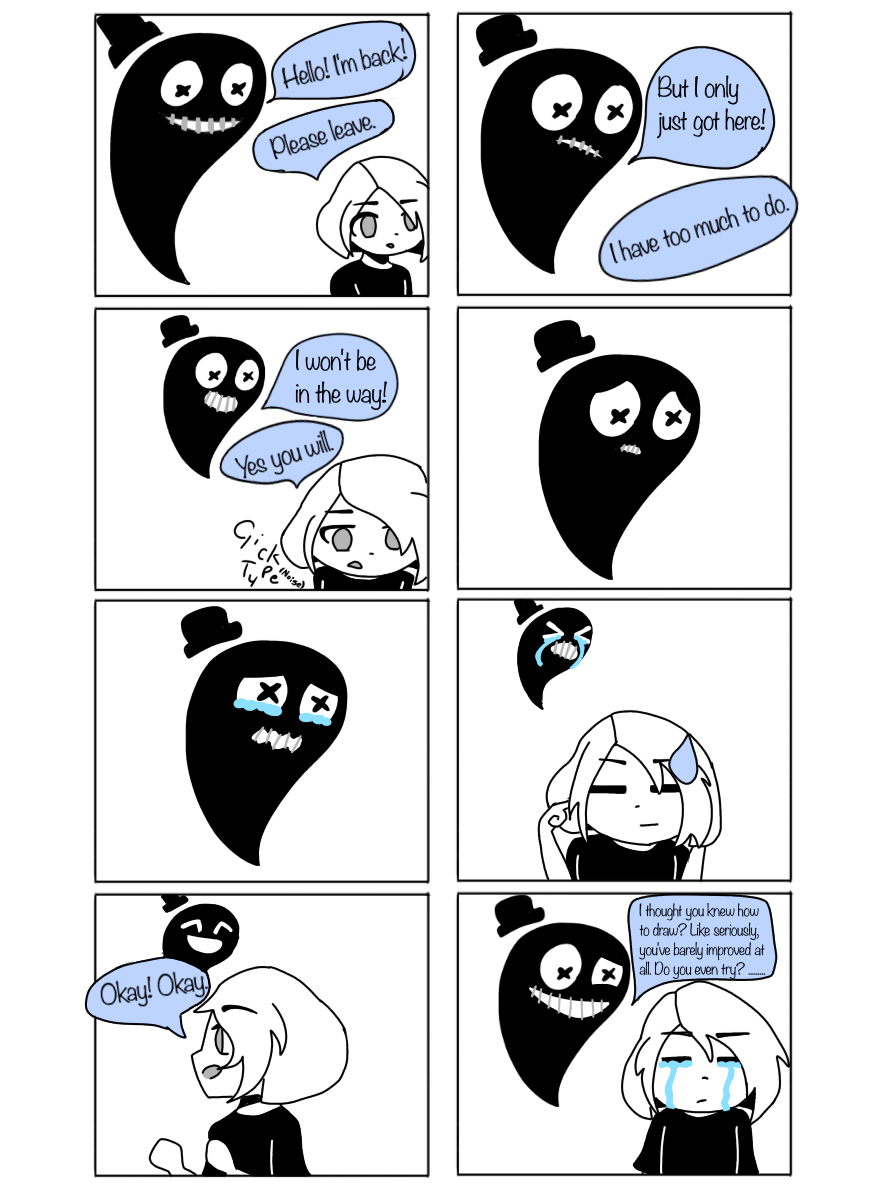 Read The Bread Box :: Depression Demon | Tapas Comics