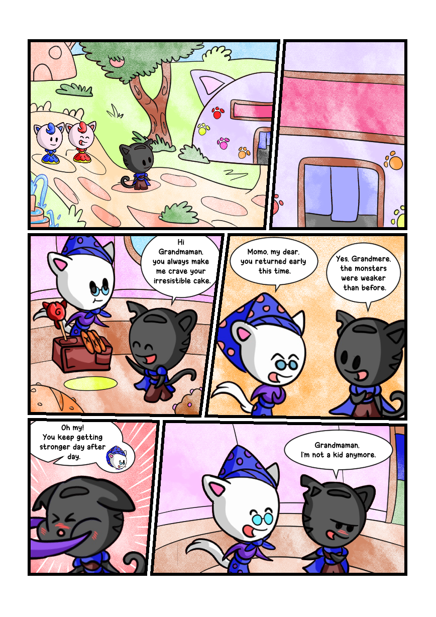 Read Momo The Cat Knight :: Momo The Cat Knight | Tapas Community