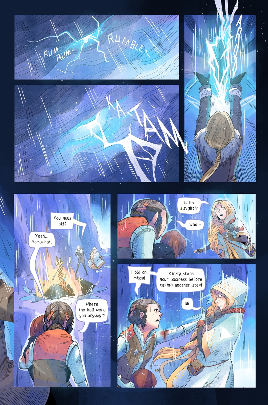 Read Year in Hereafter :: The Hermit Elf | Tapas Comics