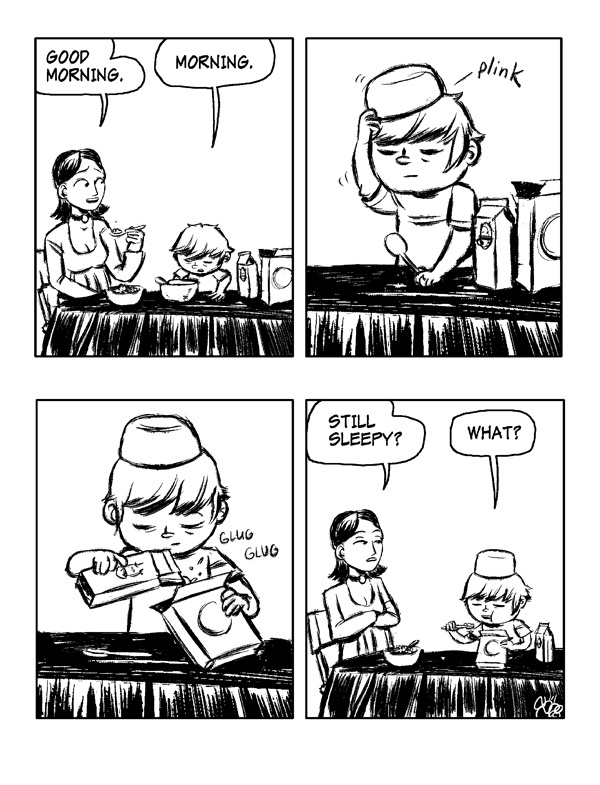 Read Mal and Chad :: Sleepy? | Tapas Comics