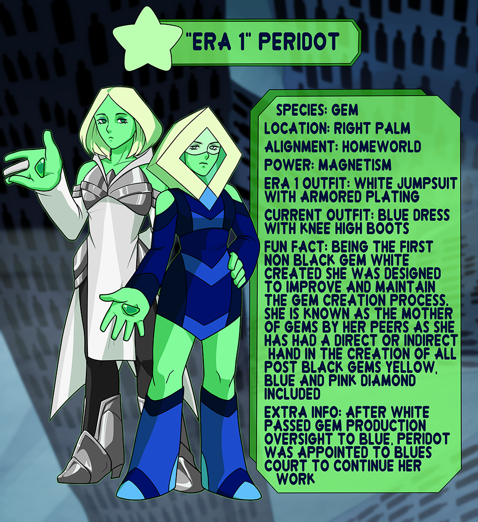 Read Info Cards :: "Era 1" Peridot | Tapas Comics