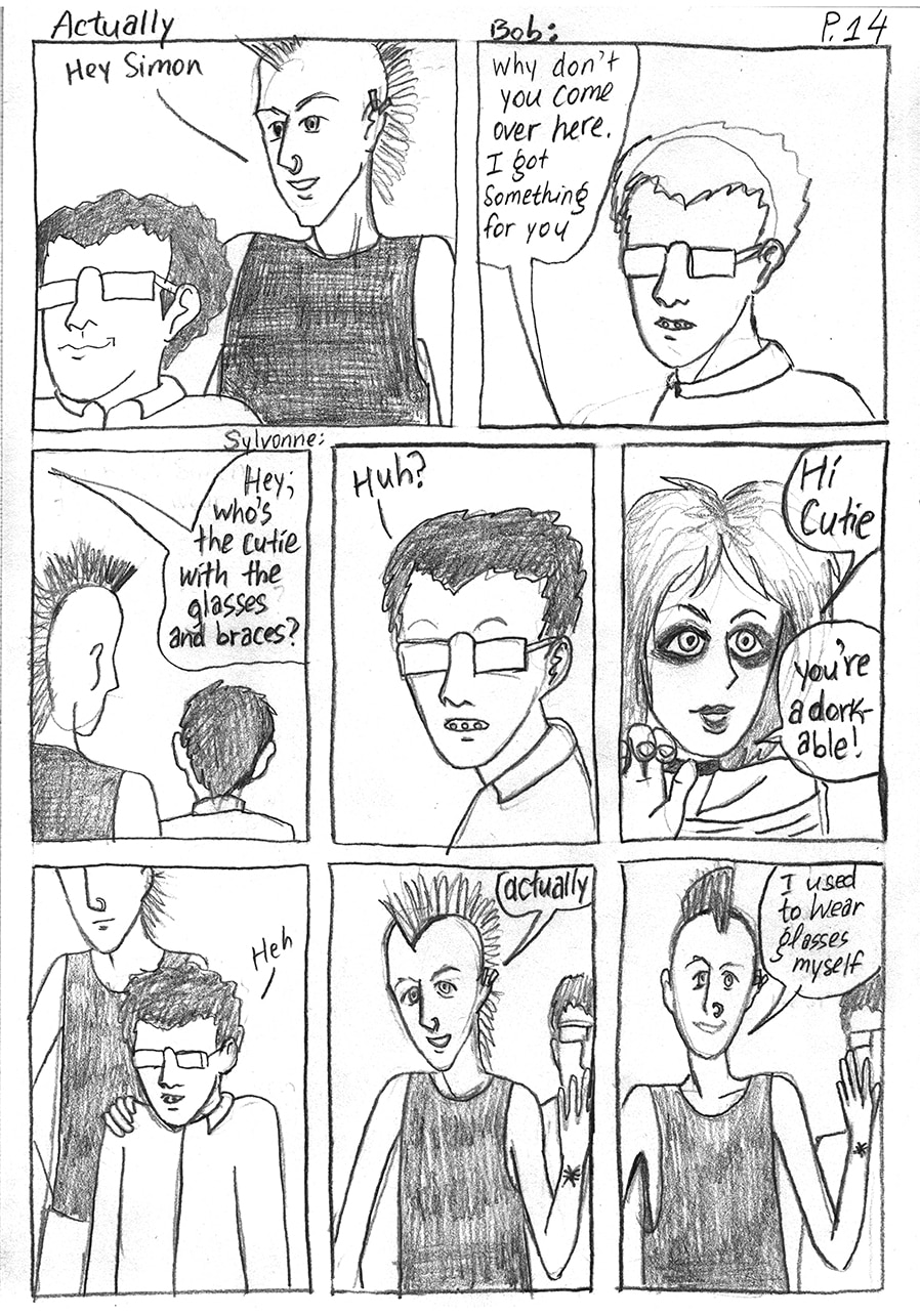 Read Sketchy Comics- Hard Knocks :: Actually... part five | Tapas Comics