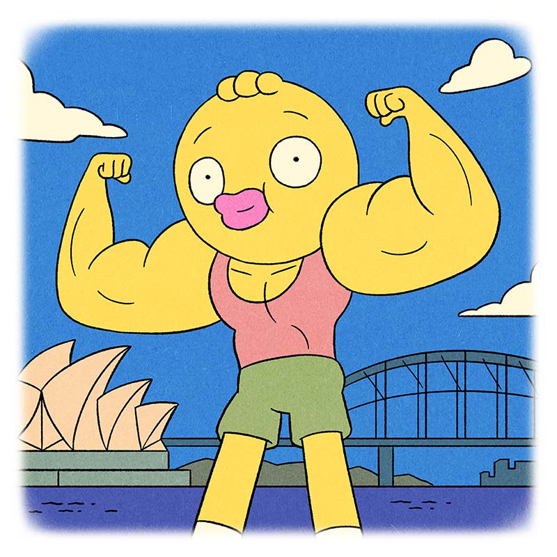 Read Muscles McQuack :: The Story So Far... | Tapas Community