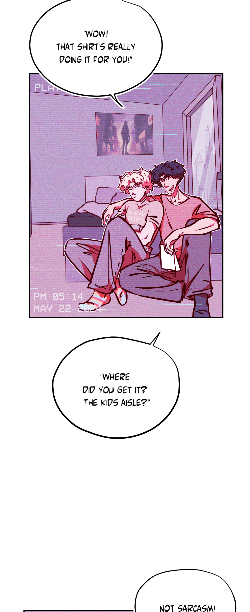 Read Play Pretend (BL) :: Day 10 Part 2: Bantering | Tapas Community