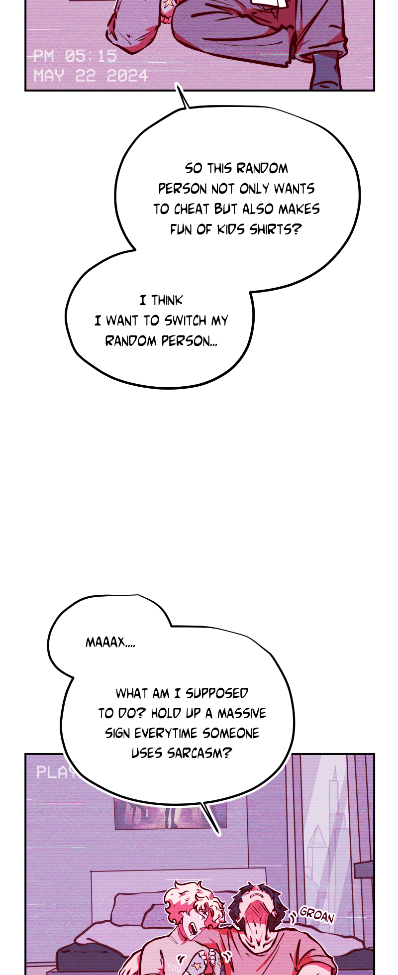 Read Play Pretend (BL) :: Day 10 Part 2: Bantering | Tapas Community