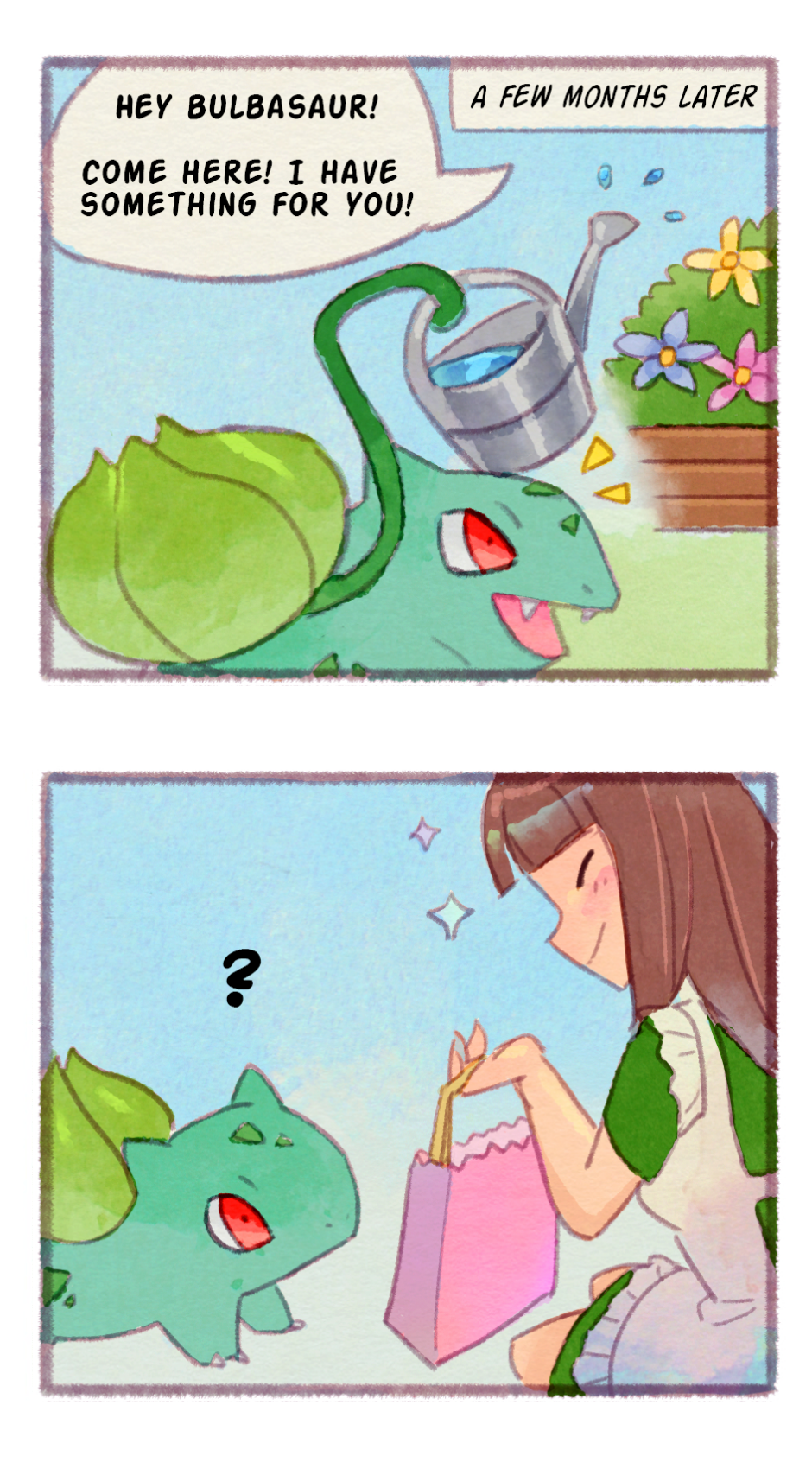 Read Our Daily Lives with Pokemon :: Entry 1: Flora the Bulbasaur ...