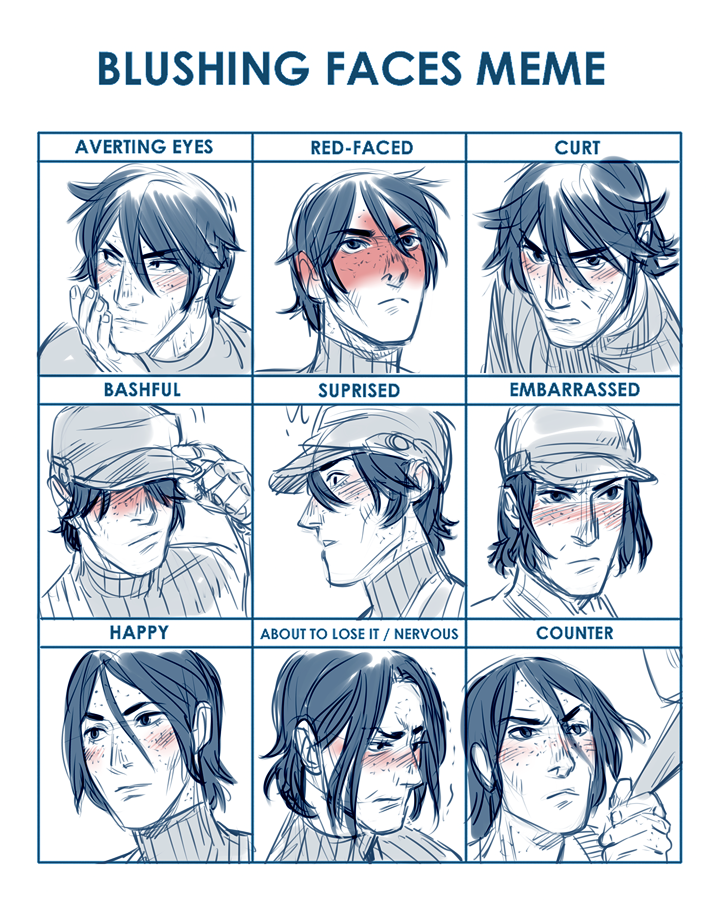 Read Bang! Bang! BOOM! [Extras] :: Jakub Blush Meme | Tapas Comics