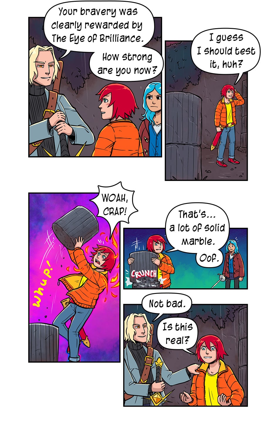 Read Errant :: Chapter 0: Page 34-35 | Tapas Comics