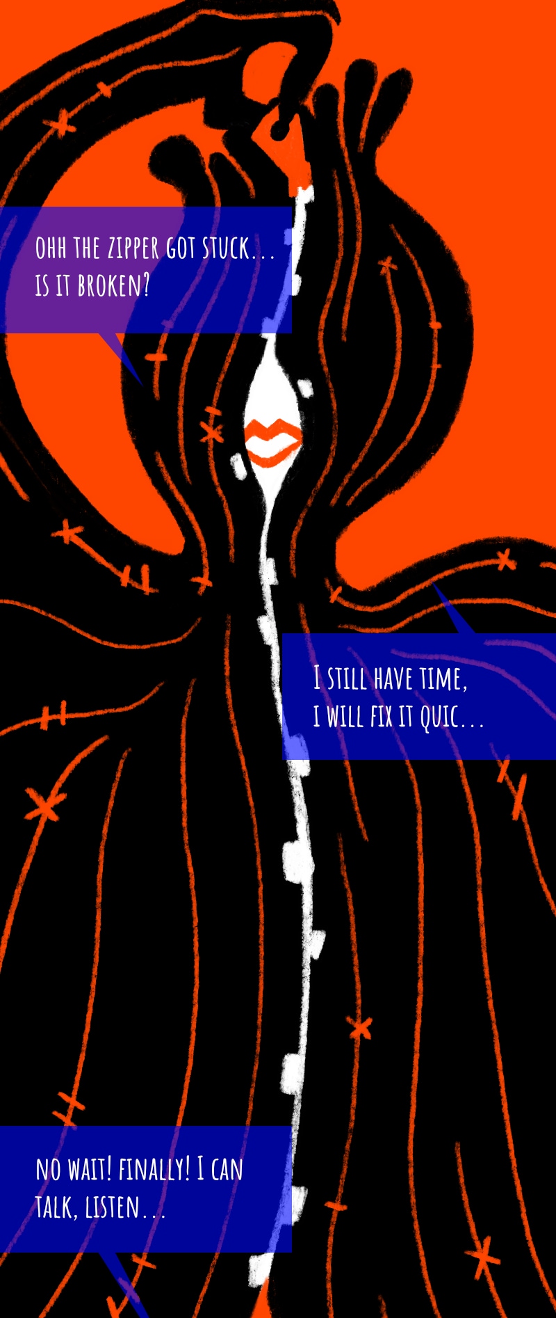 Read Modern Tales :: THE BROKEN ZIPER | Tapas Comics