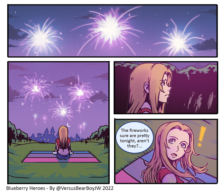 Read Blueberry Heroes :: Alone... | Tapas Community