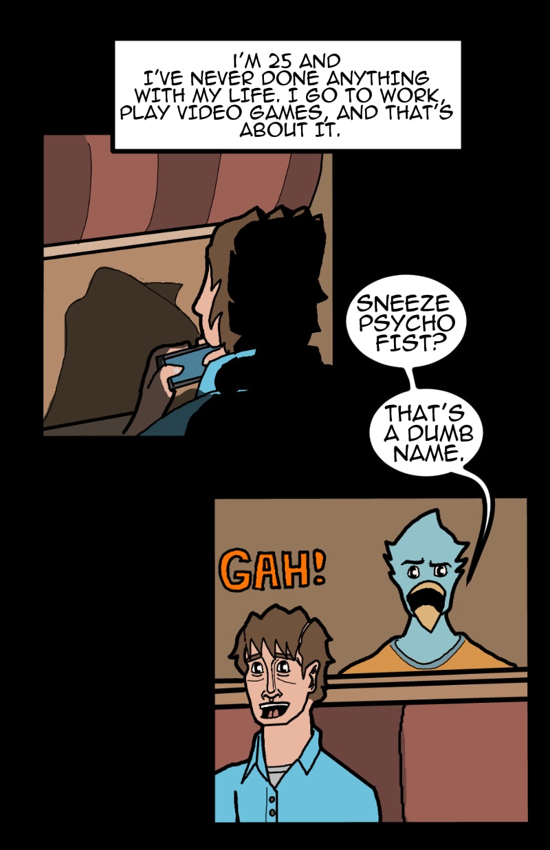 Read Sneeze Psycho Fist :: Chapter 1 Episode 2: Daydreams & Anxiety ...