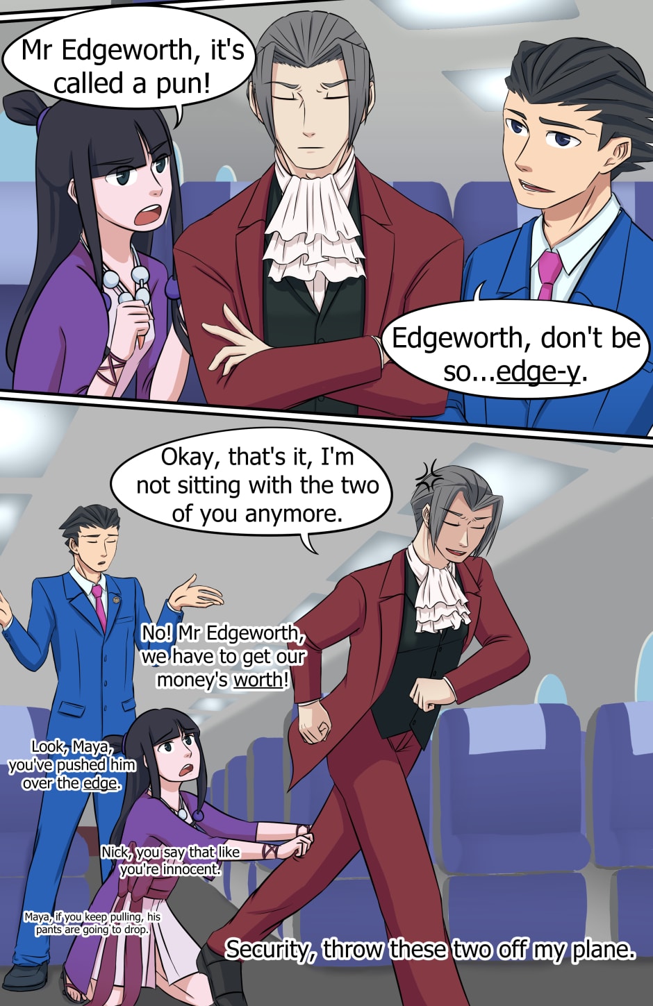 Read Phoenix Wright: Turnabout Aversion :: Shared balcony | Tapas Community