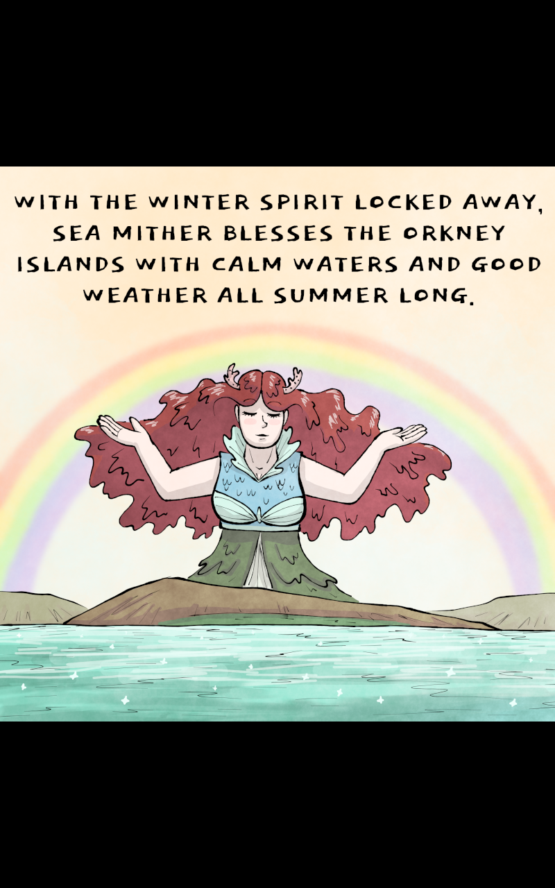 Read Bite-Sized Bestiary :: Sea Mither & Teran (Orkney) | Tapas Comics