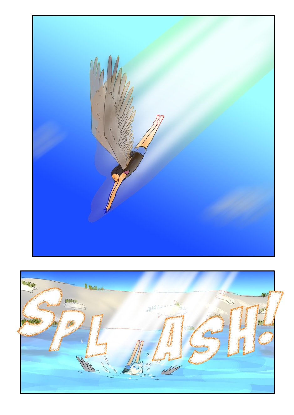 Read W I N G S :: Splash ! | Tapas Comics