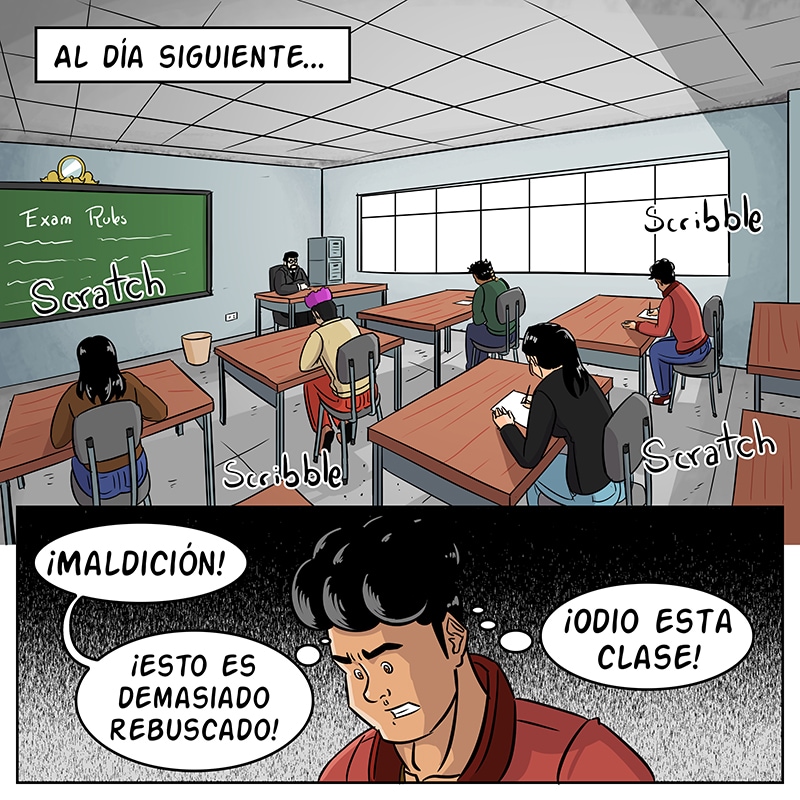 Read The App Boy Español :: Examen de Fin de Curso | Tapas Comics