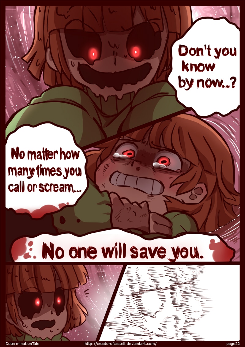 Read DETERMINATIONTALE (Undertale AU) :: Chara | Tapas Community