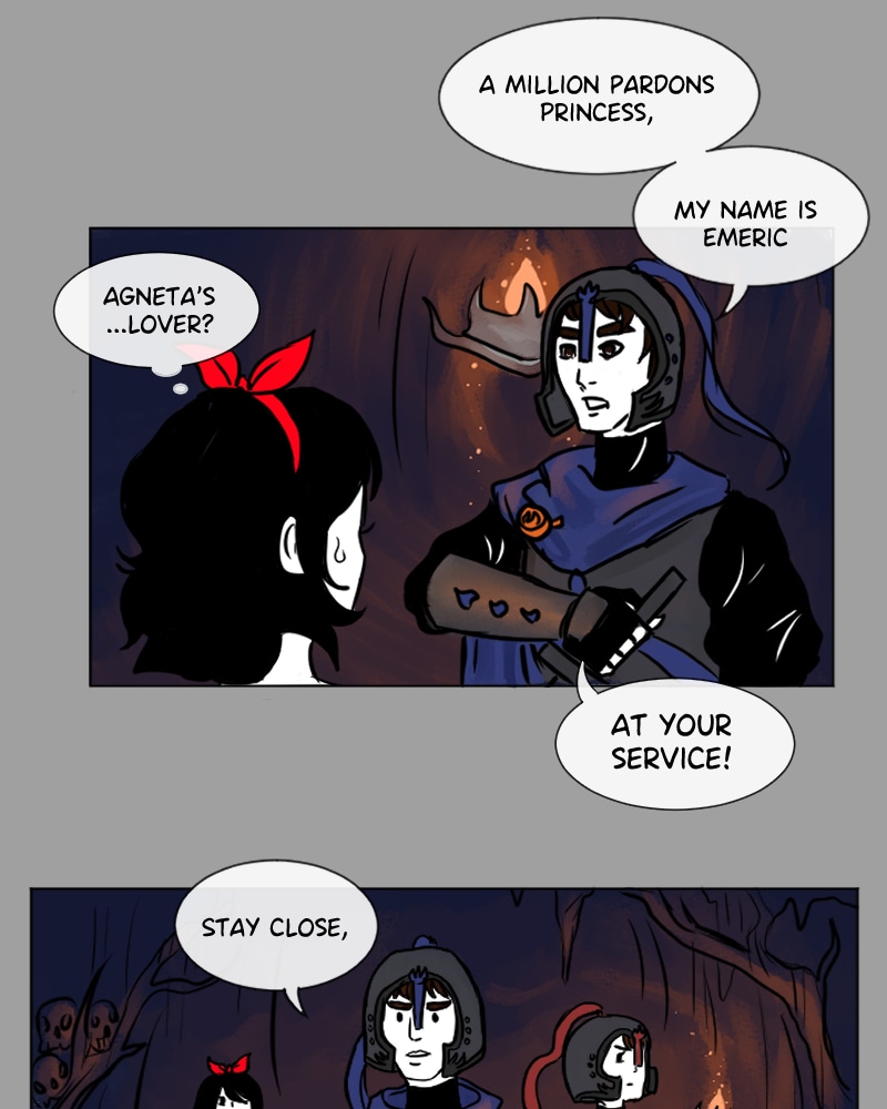 Read Cinder White :: CHAPTER 1 - Escaping Fate | Tapas Comics