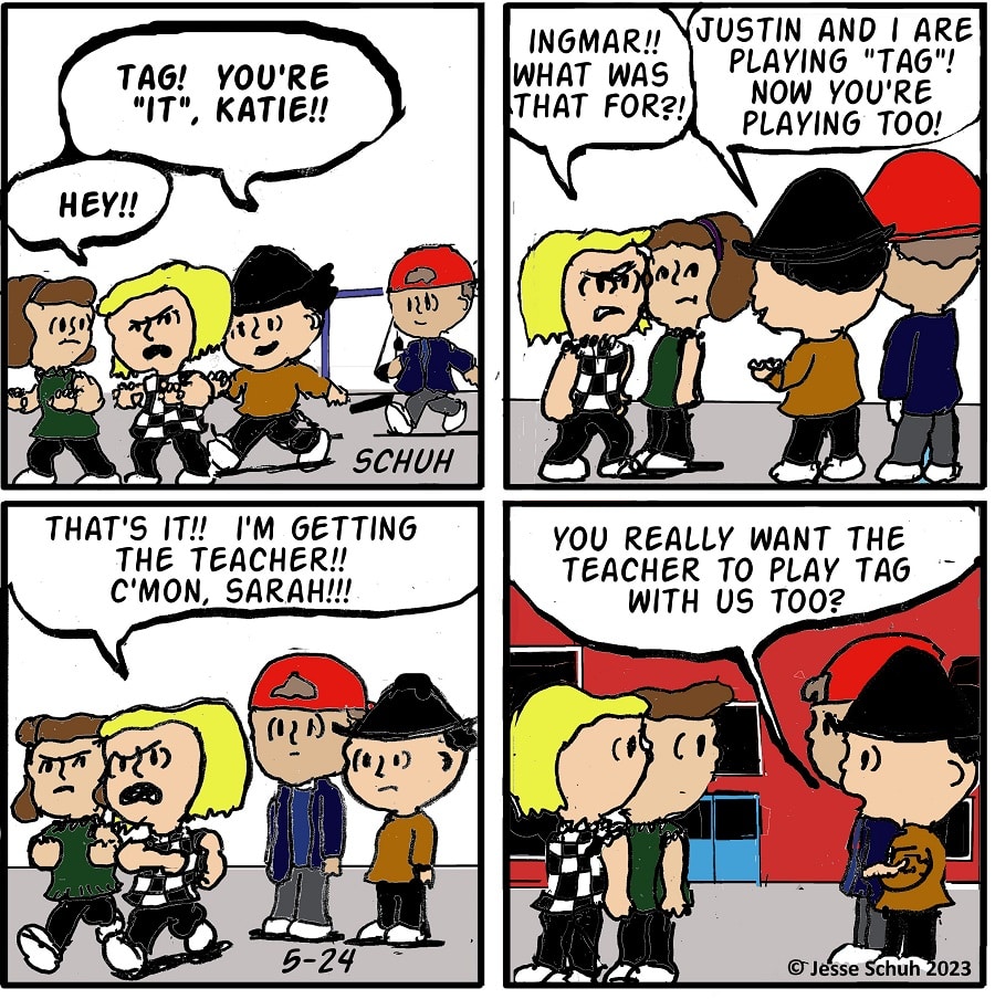 Read Year 'Round Days :: Play Tag With Us! | Tapas Comics