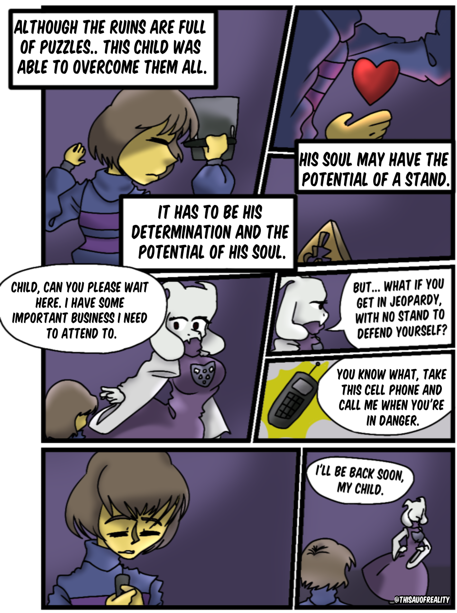 Read UnderStand "Undertale AU Official Webcomic" :: Chapter 1: Page 4 ...