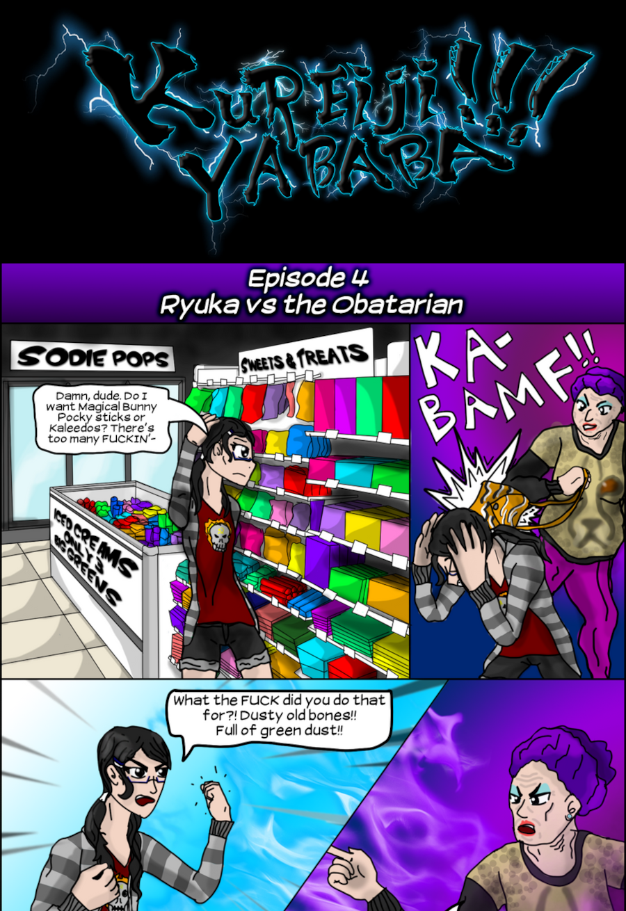 Read Kureiji Yababa!!! (Classic) :: Ryuka vs the Obatarian! | Tapas Community