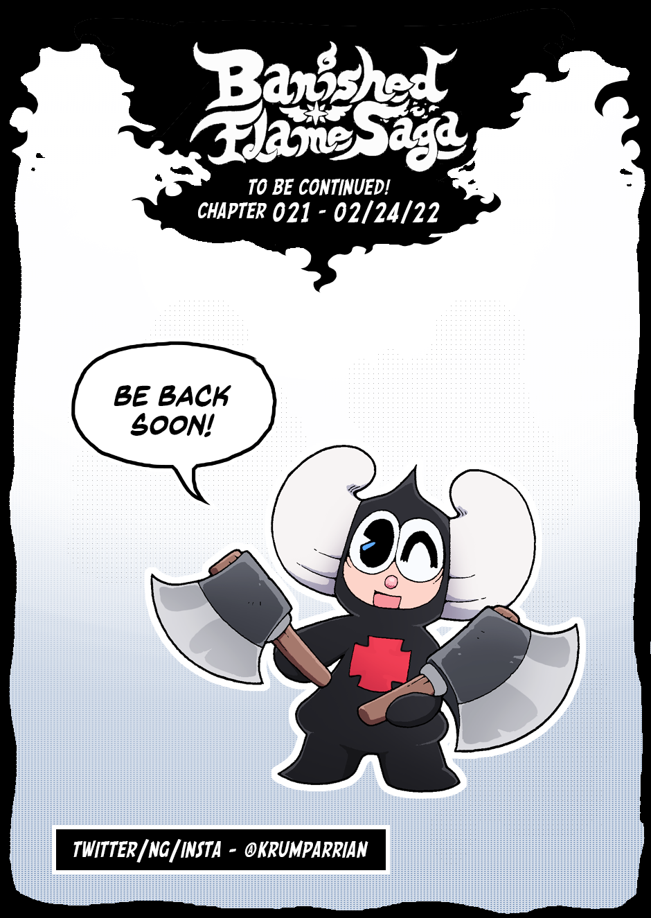 Read Banished Flame Saga :: 020 - Gallant Heroes | Tapas Community