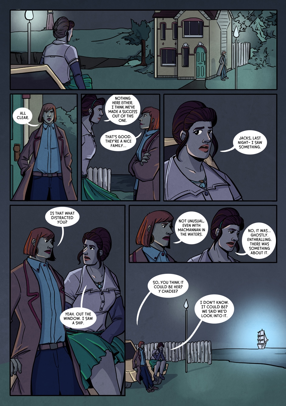 Read Paranormal Investigators :: Issue #2 Page 22 | Tapas Comics