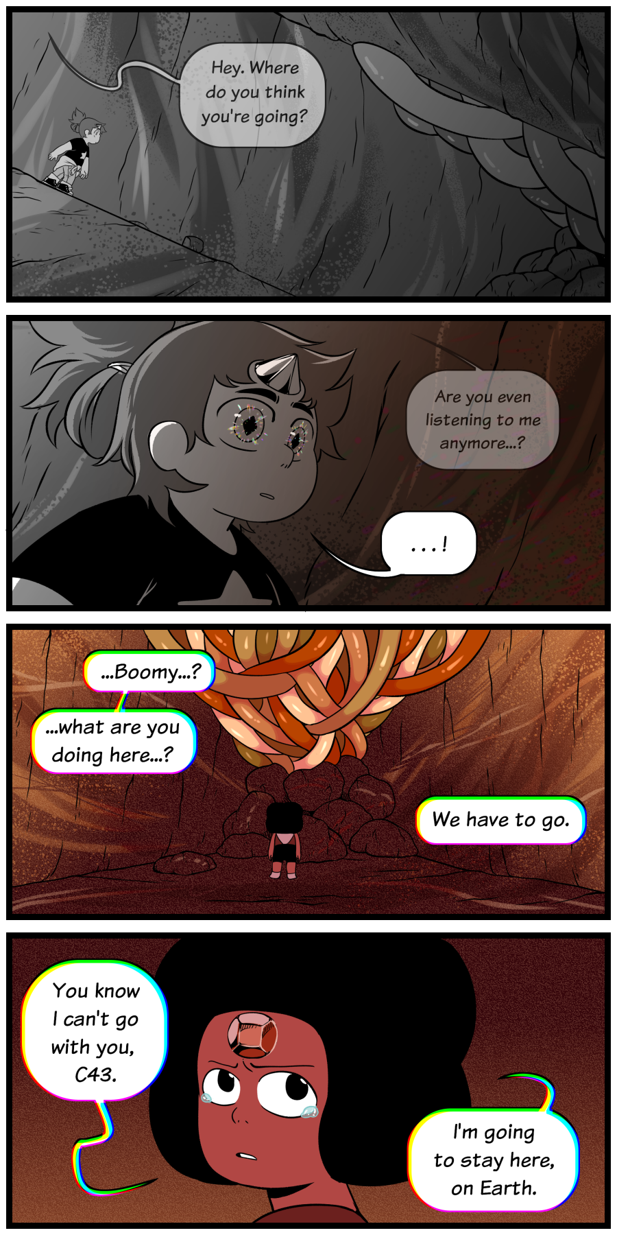 Read Steven *AU*niverse: Ask WhitePearl and Steven :: S5 EP4: DISSONANCE (2/2) | Tapas Community