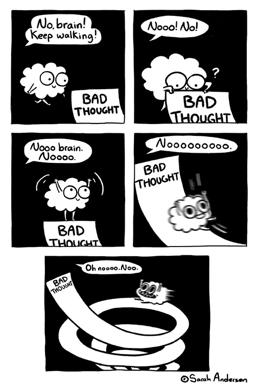 Read Sarah's Scribbles :: Bad Thought | Tapas Community