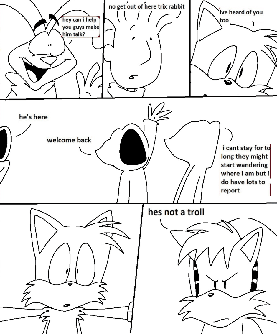 Read Tails Gets Trolled: Redrawn :: Chapter 5: Tails Kidnapped (Part B ...