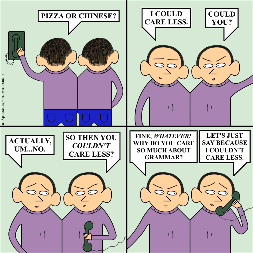 Read Ying & Yan :: Care Less | Tapas Comics