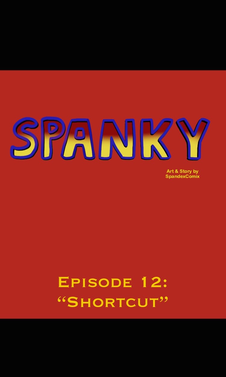 Read Spanky in the Spandexverse :: 12. Shortcut | Tapas Comics