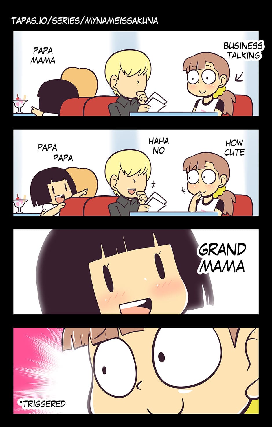 Read My name is Sakuna :: Talking baby | Tapas Comics