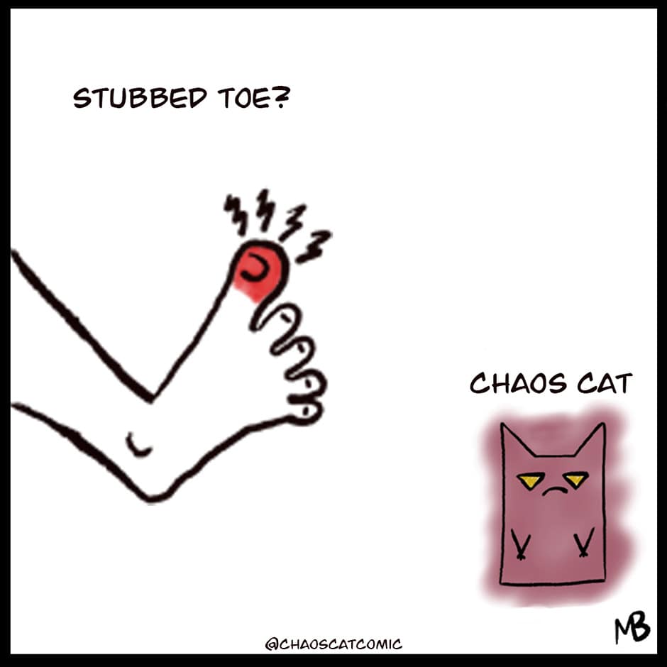 Read CHAOS CAT :: STUBBED TOE | Tapas Community