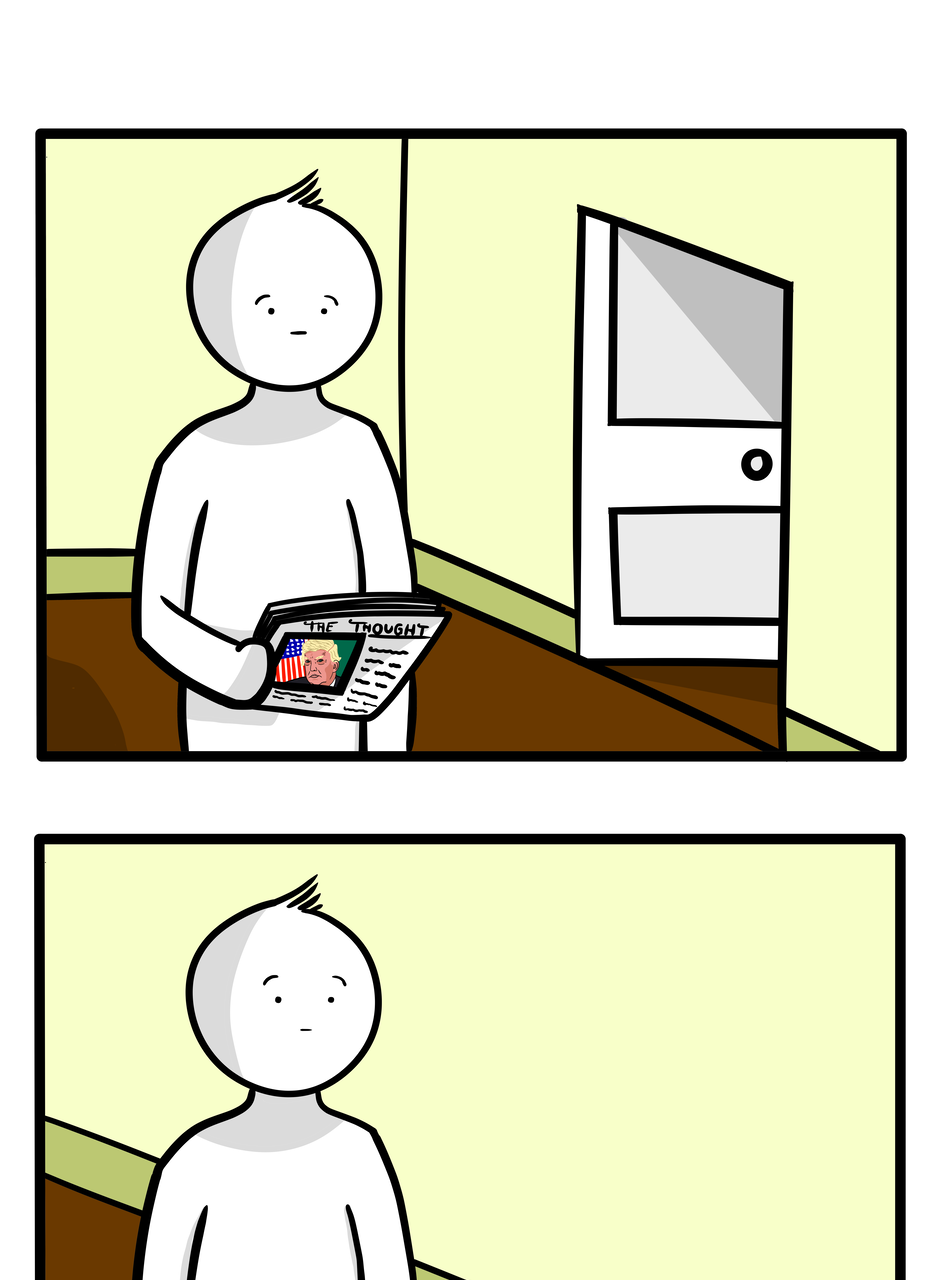 Read Shower Thoughts Comics :: Drawing on the wall | Tapas Comics