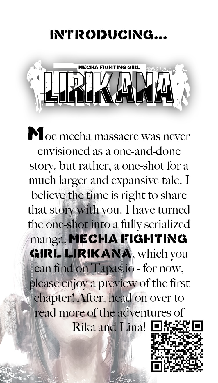 Read MOE MECCHA MASSACRE [Yuri] :: Rika and Lina's Story CONTINUES!! | Tapas Comics