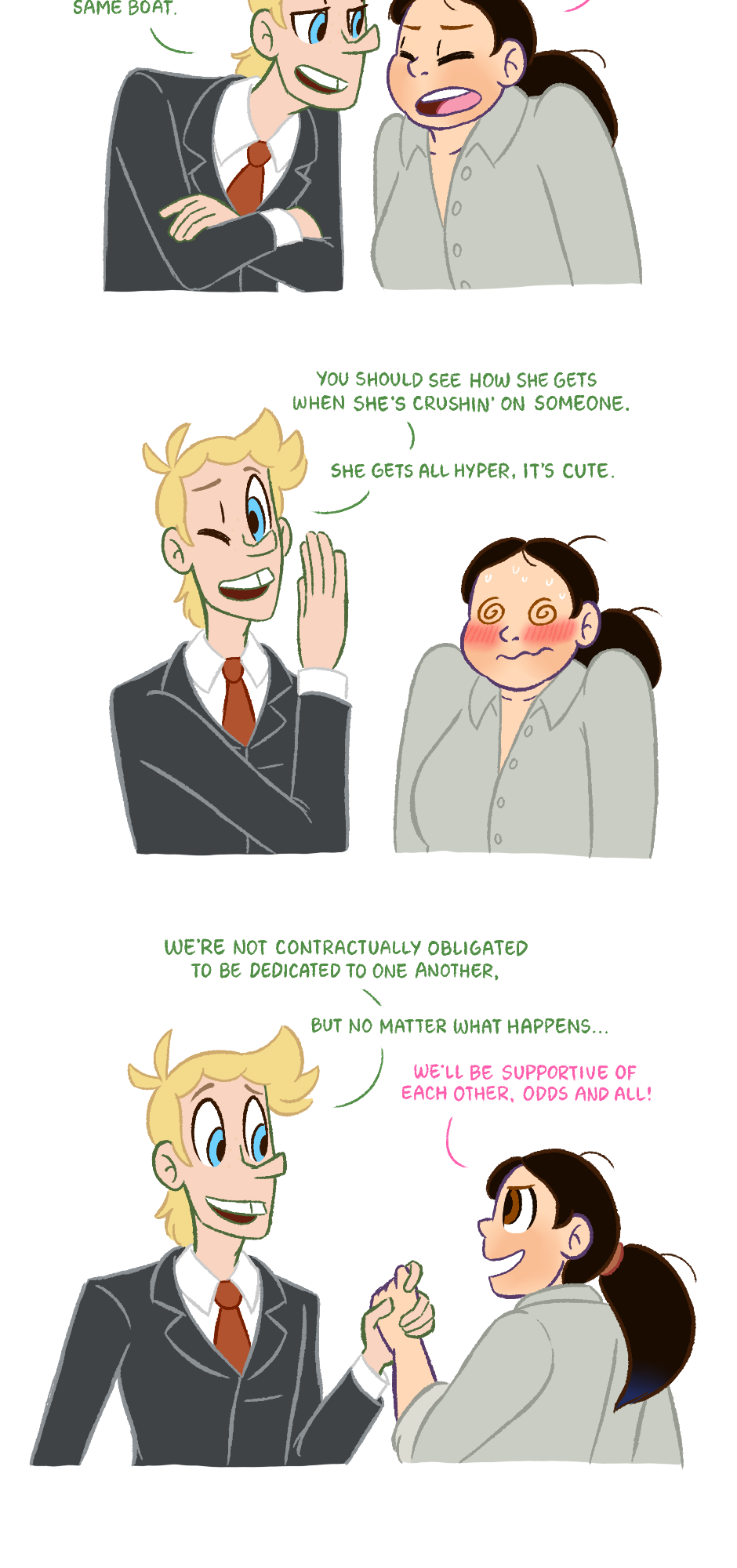 Read LnR :: Q&A with LnR Part 6 (Inksgiving Goals Unlocked) | Tapas Comics