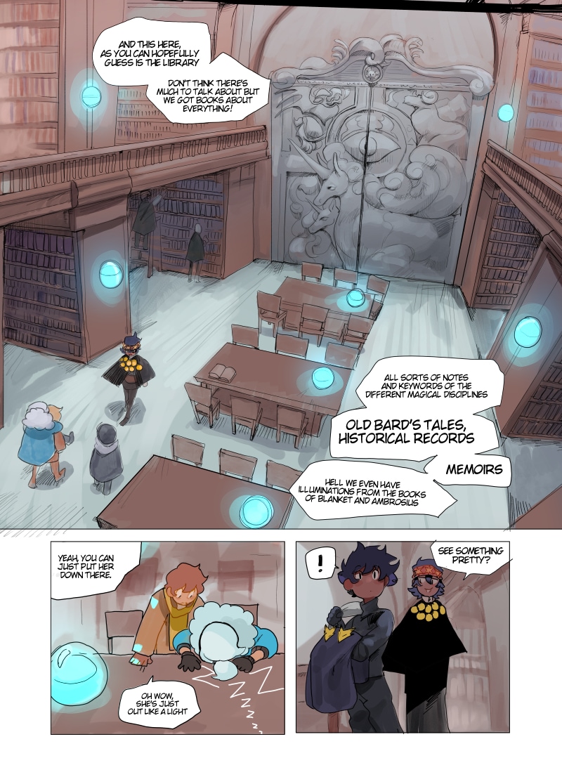 Read Knights of the Wandering Castle :: Chapter 9 Pages 17-20 | Tapas ...