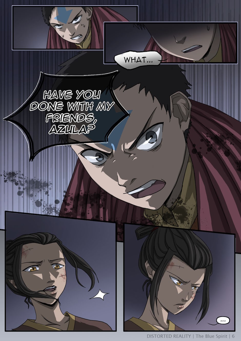 Read Avatar: Distorted Reality :: [Book 1] Ch 12: The Blue Spirit ...