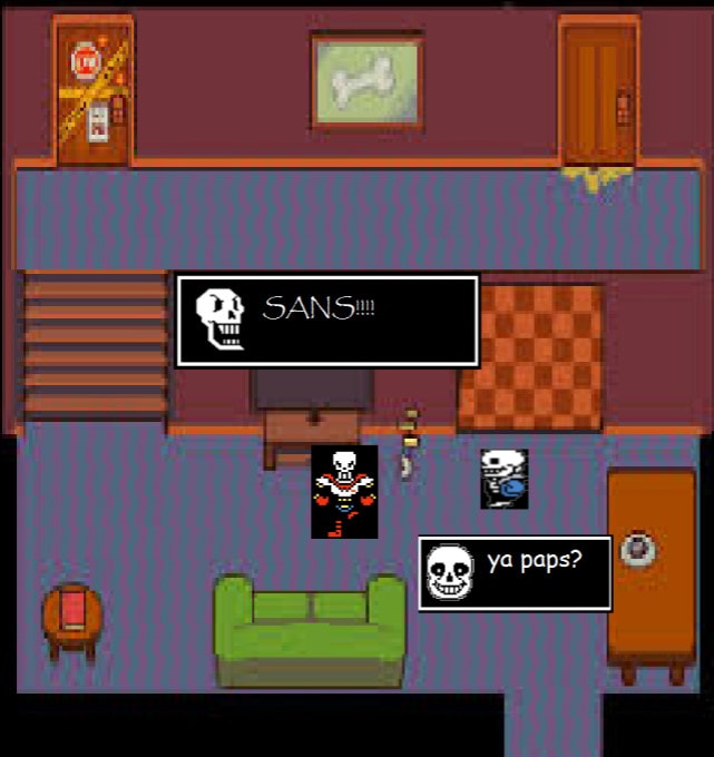 Read The_Misadventures_of_Sans-and-Papyrus :: Sock of disbelief | Tapas ...