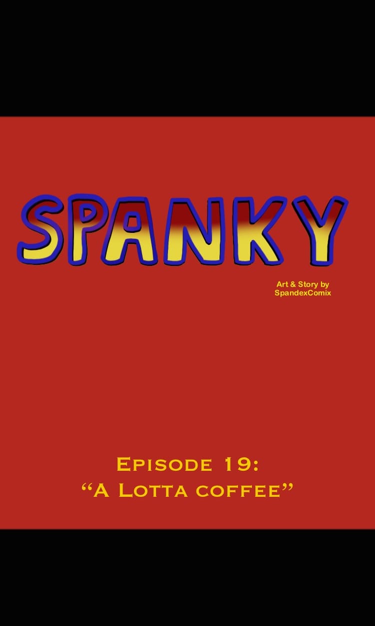 Read Spanky in the Spandexverse :: 19. A Lotta Coffee | Tapas Comics