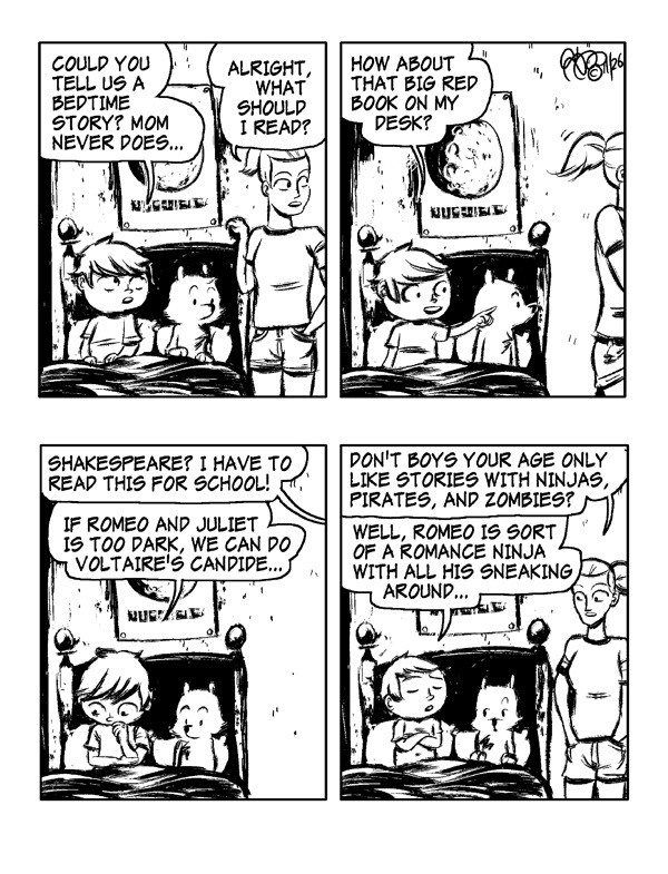 Read Mal and Chad :: Sleepy? | Tapas Comics