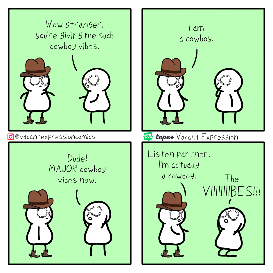 Read Vacant Expression :: Cowboy Vibes | Tapas Comics